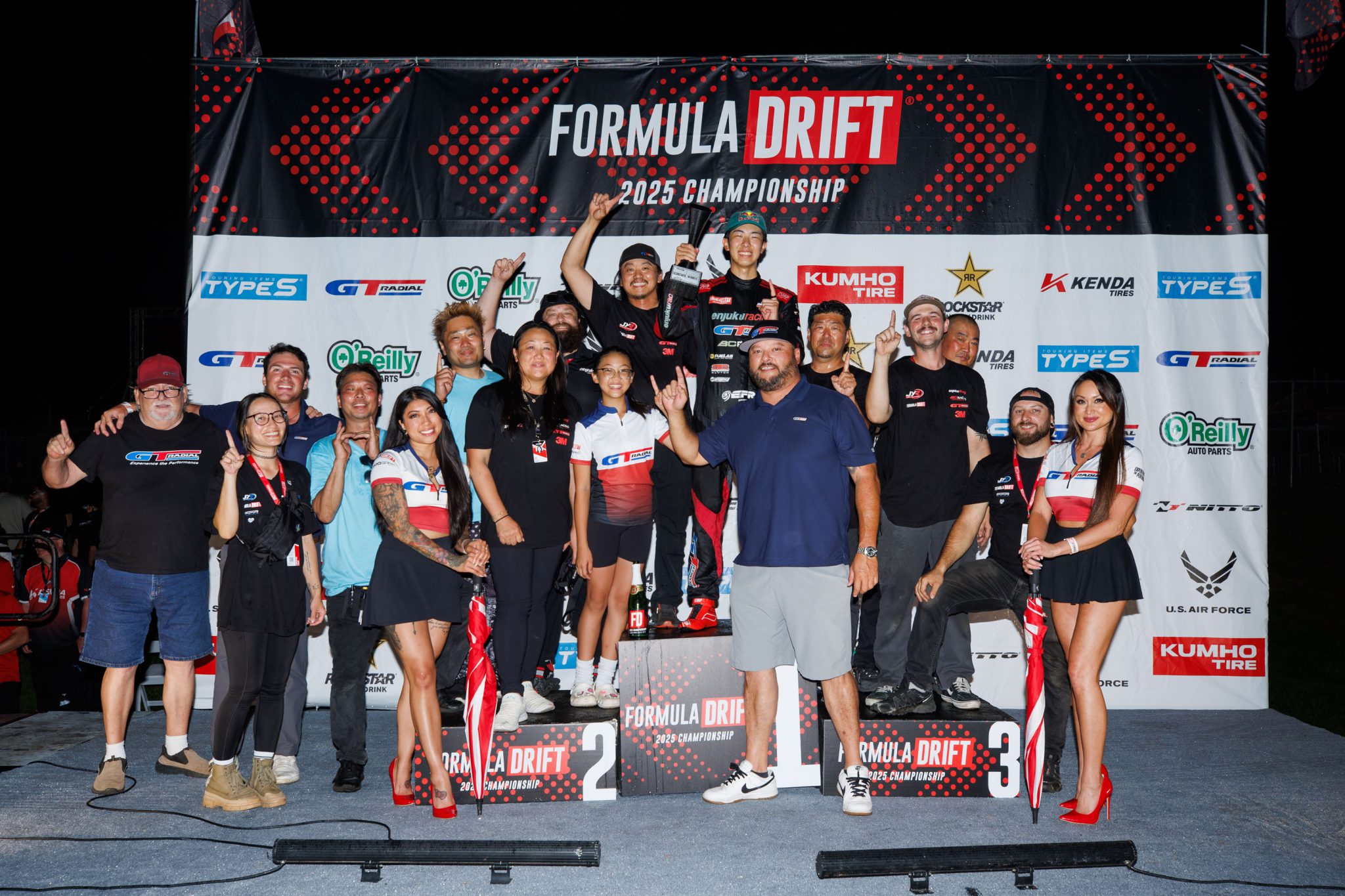 Another GT Radial driver, Aurimas Bakchis, joined Minowa on the Orlando ...